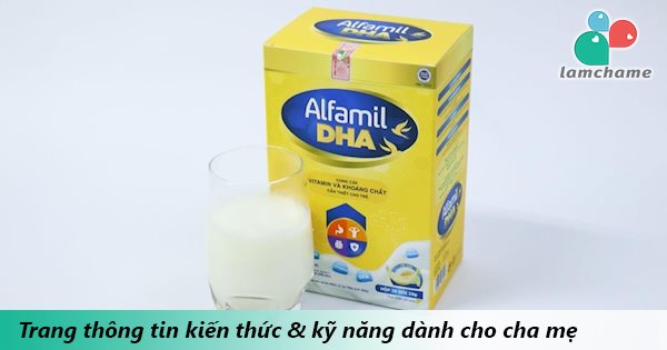 Alfamil DHA - Bổ sung DHA cho bé từ Sữa giúp con thông minh, cao lớn ...