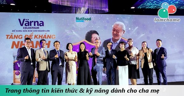 Công bố sản phẩm mới Värna Colostrum dưới sự hợp tác giữa Viện Nghiên ...